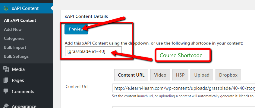 Upload xAPI Content on WordPress with GrassBlade xAPI Plugin - Next Software Solutions