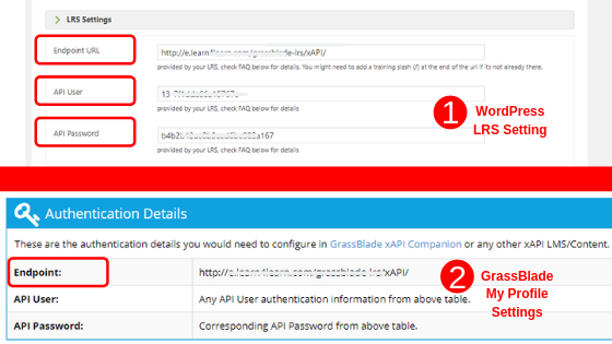 How to connect GrassBlade LRS with GrassBlade xAPI Companion? - Next Software Solutions