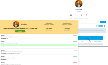 LearnDash xAPI, cmi5 & SCORM Addon Plugin - Upload & Track Content